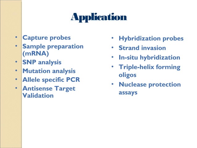Nucleic mimetics (PNA, LNA) | PPT