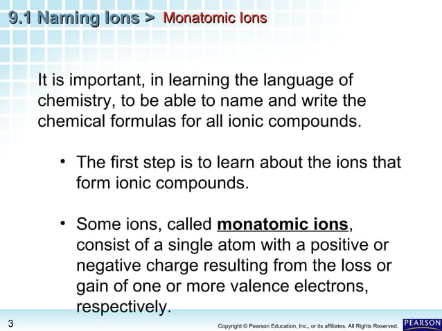 Naming ions notes | PPT