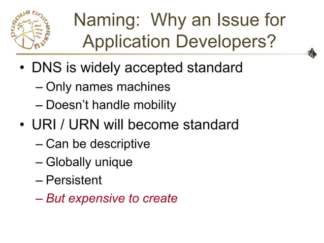 Name Naming System In Distributed Computing Ppt