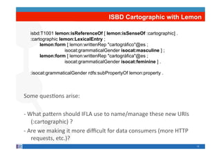 Naming and labeling in the Multilingual Web of Data | PPT