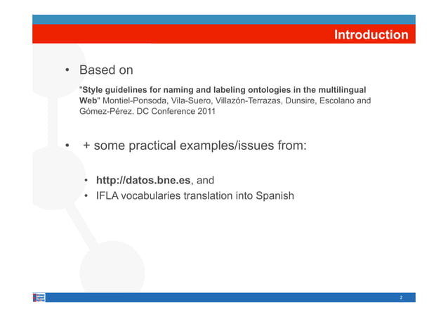 Naming And Labeling In The Multilingual Web Of Data Ppt