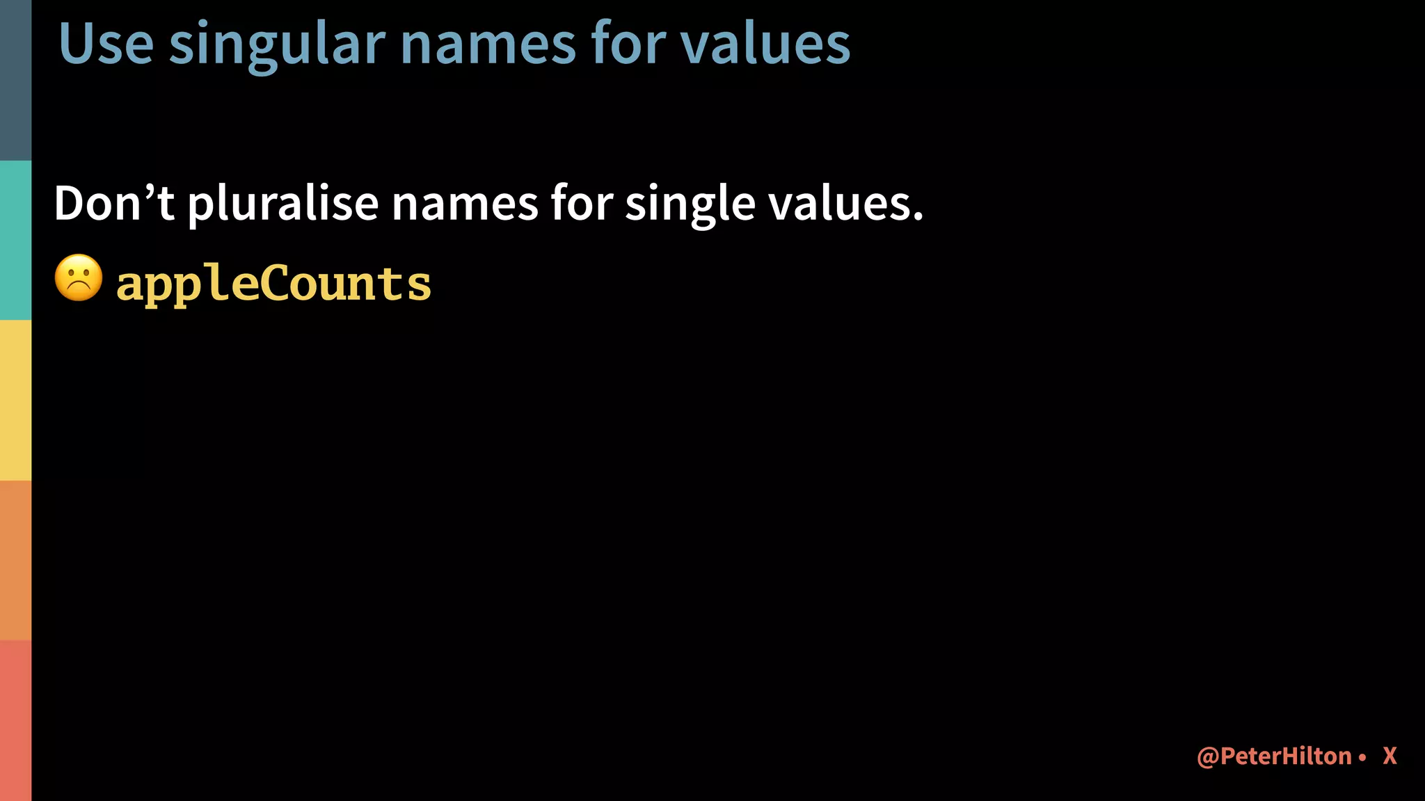 Naming guidelines for professional programmers | PPT