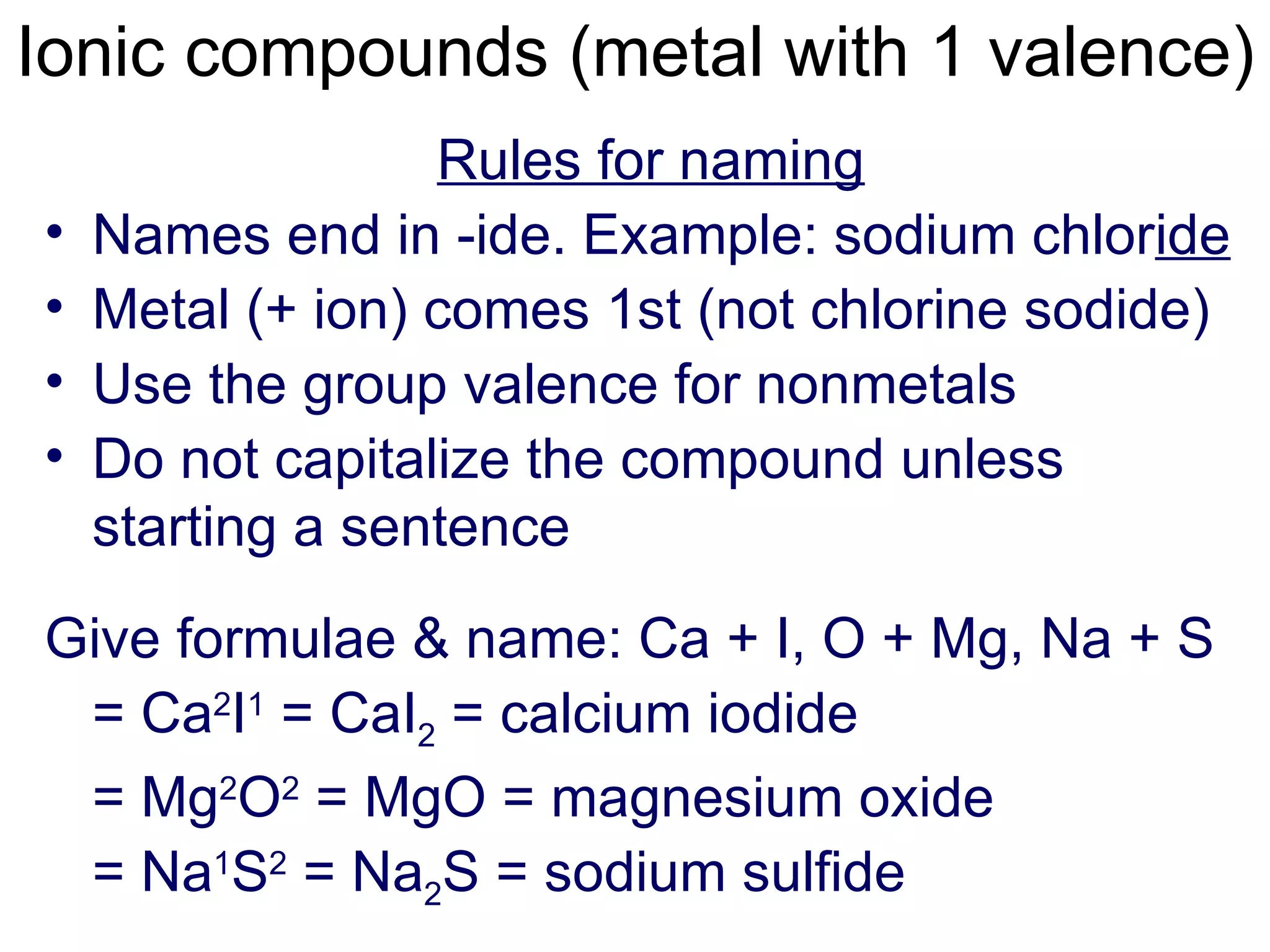 Naming ionic-covalent | PPT