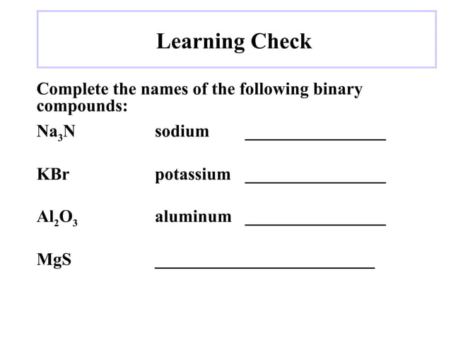Naming ionic-covalent | PPT