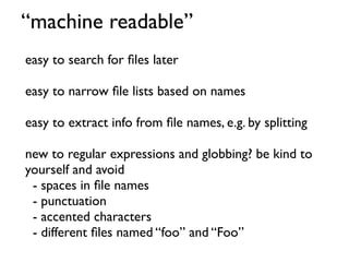 How to name files | PPT