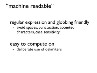 How to name files | PDF