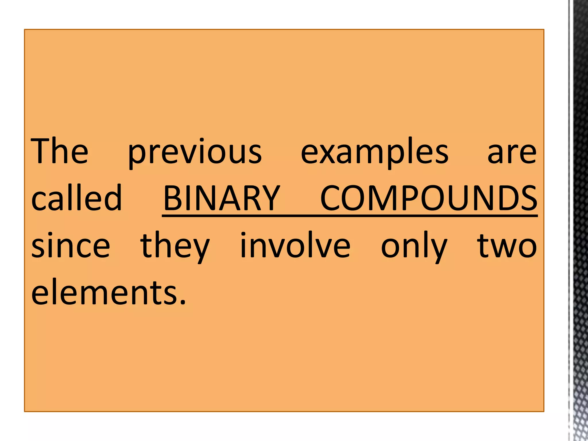 Naming and Writing Chemical Formula | PPTX