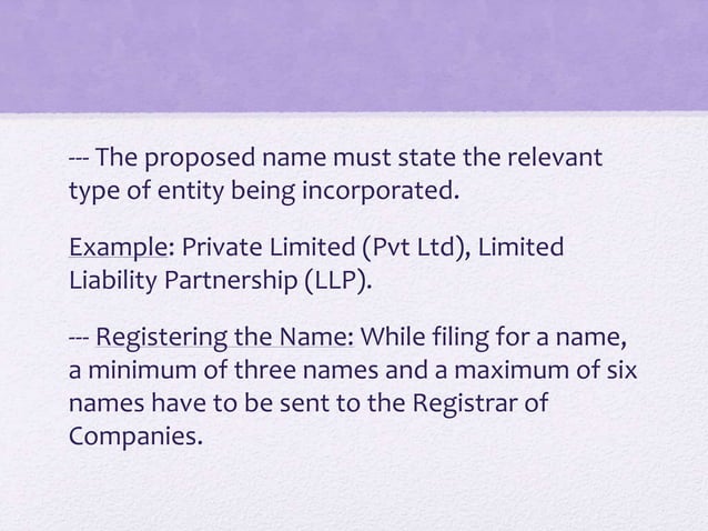 Naming Your Startup : Legal Perspective | PPT | Free Download