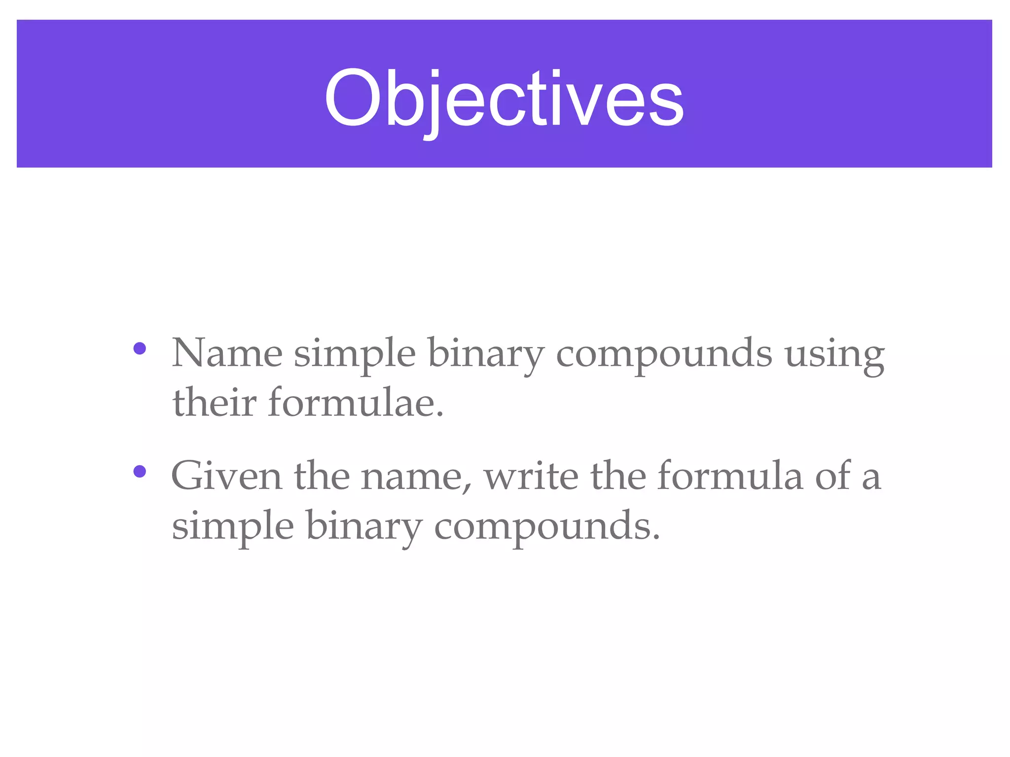 Naming binary compounds part iii | PPT