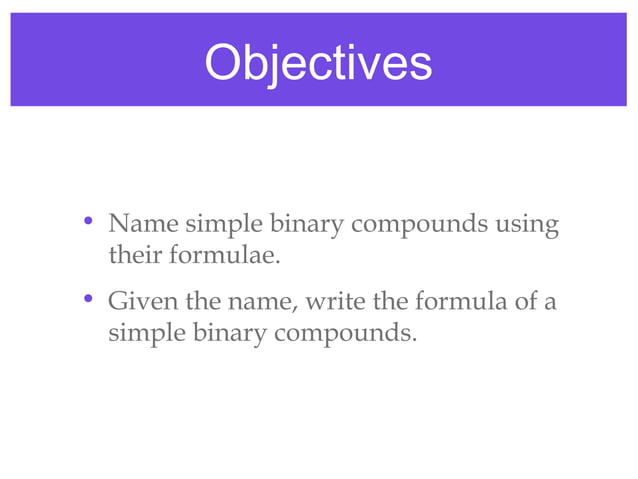 Naming binary compounds part iii | PPT