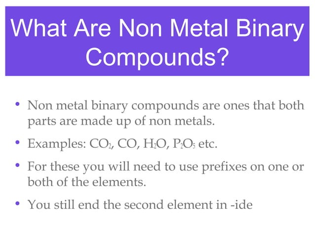 Naming binary compounds part iii | PPT