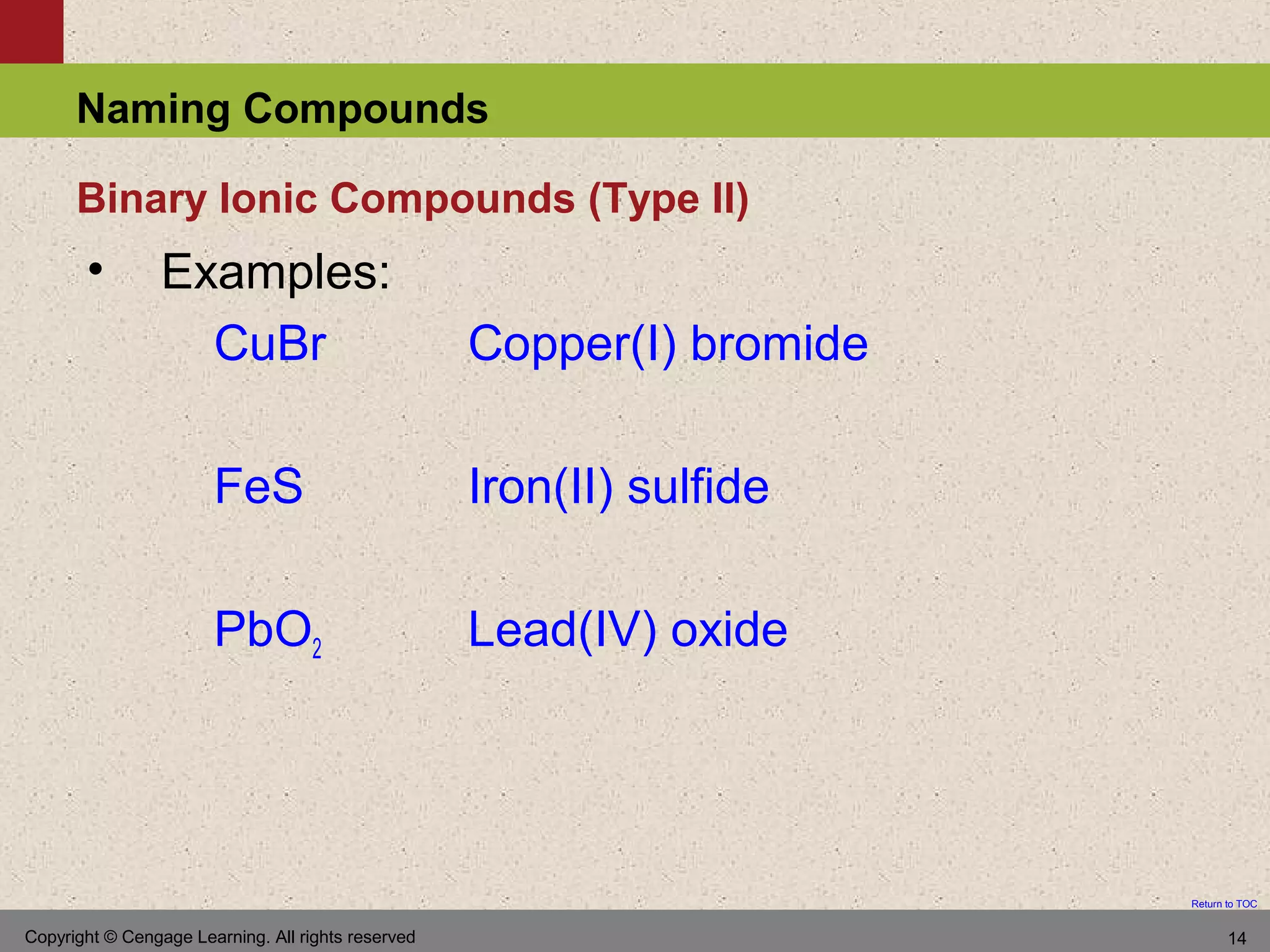 Naming compounds | PPT