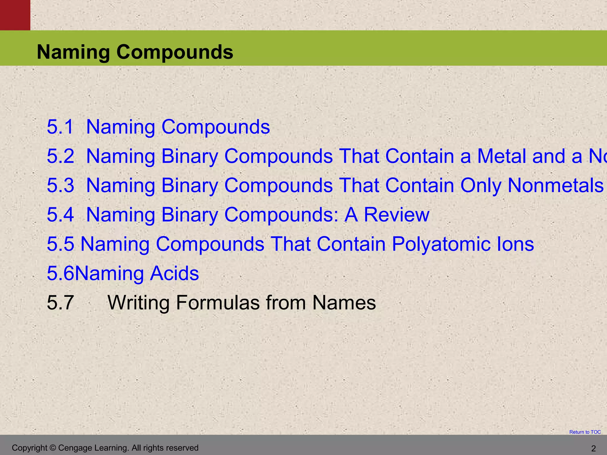 Naming compounds | PPT