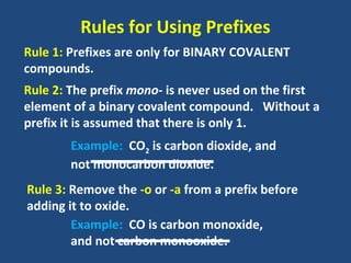 Naming compounds chemistry | PPT
