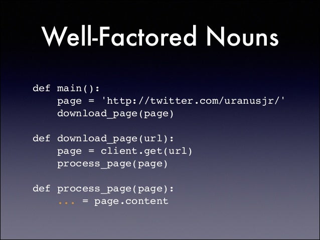 Naming Convention In Python