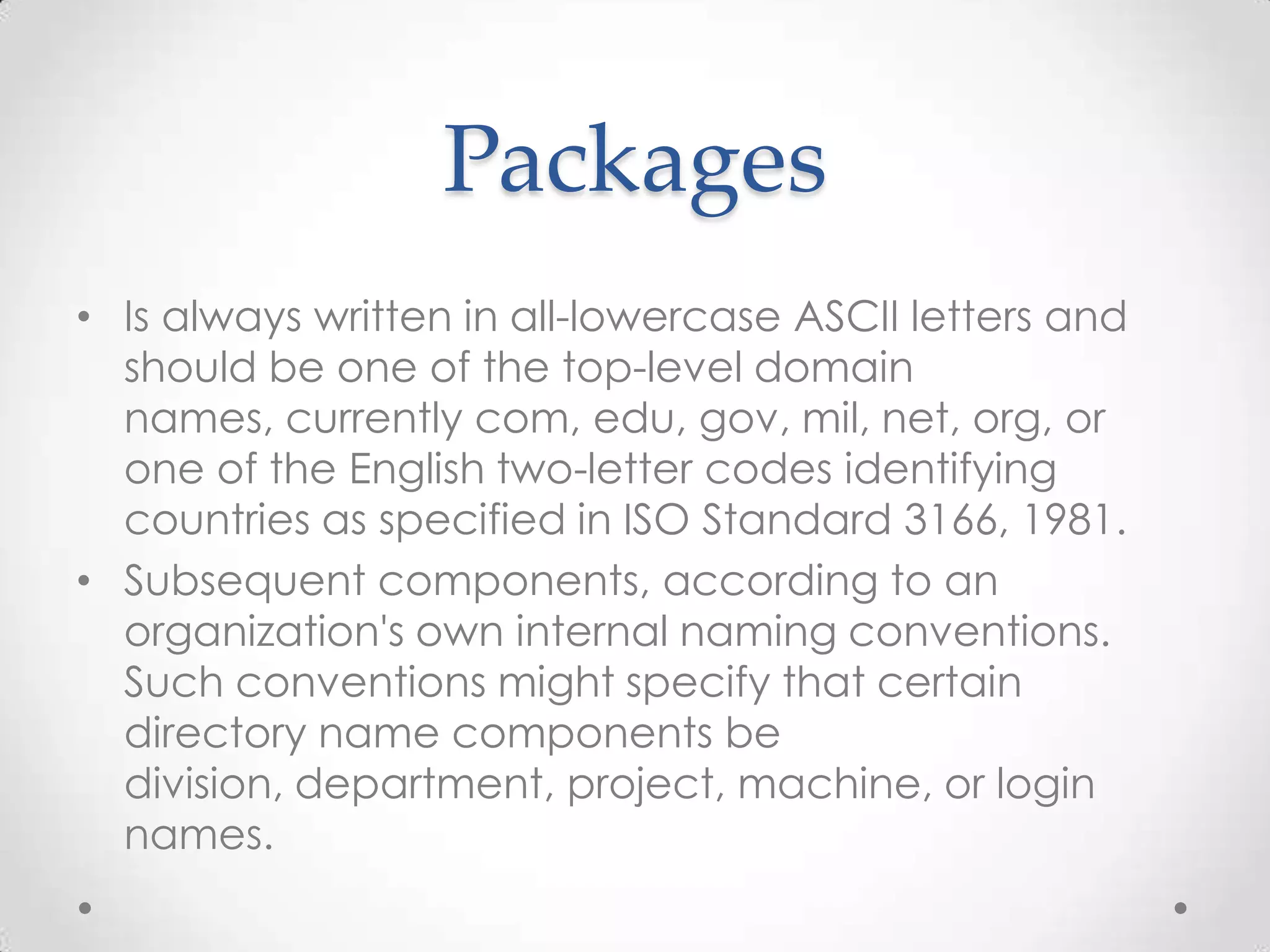 Naming conventions | PPTX