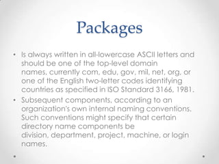 Naming conventions | PPTX