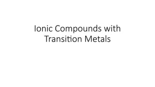 Naming Ionic Compounds.pptx IUPAC Nomenclature | PPTX