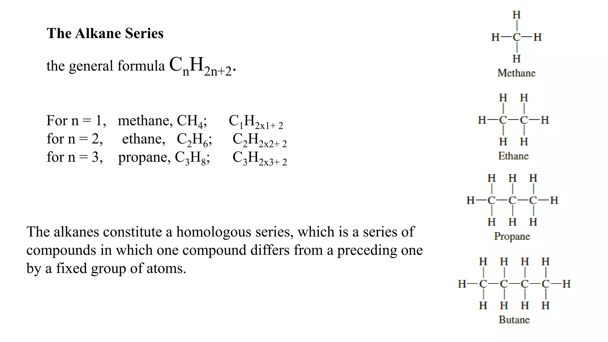 Naming of organic compounds i, 23 (1,2) | PPT