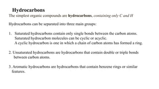 Naming of organic compounds i, 23 (1,2) | PPTX