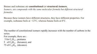 Naming of organic compounds i, 23 (1,2) | PPTX
