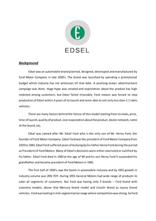 Naming the Edsel | PDF