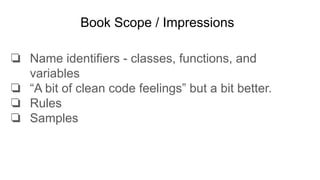 Naming Things Book : Simple Book Review! | PDF