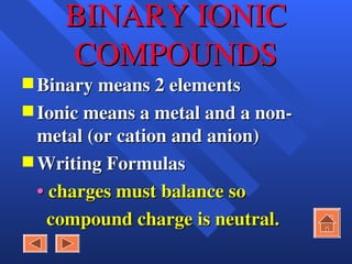 Chemical names and formulas writing pptx | PPT