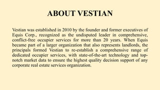 VESTIAN | WORKPLACE SOLUTION | PPTX