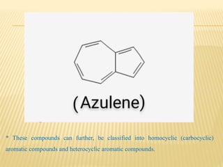Aromaticity and it's s application in organic chemistry | PPTX ...