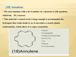 Aromaticity and it's s application in organic chemistry | PPTX