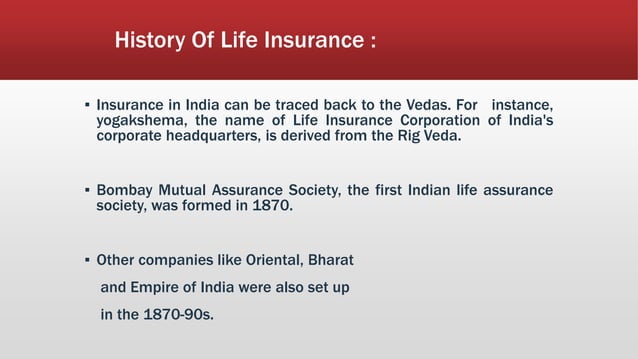 Life Insurance | PPTX