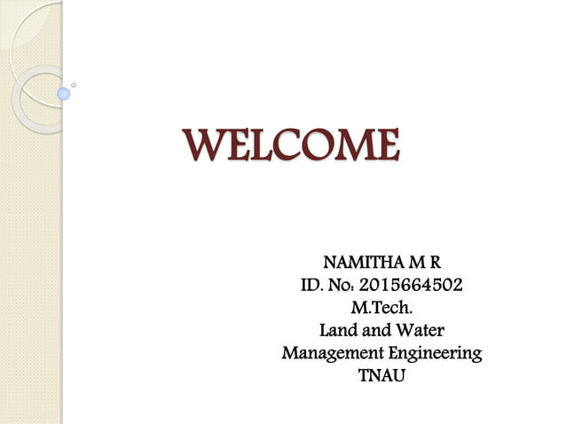 DESIGN OF SUBSURFACE DRAINAGE SYSTEM | PPTX | Gardening | Home & Garden