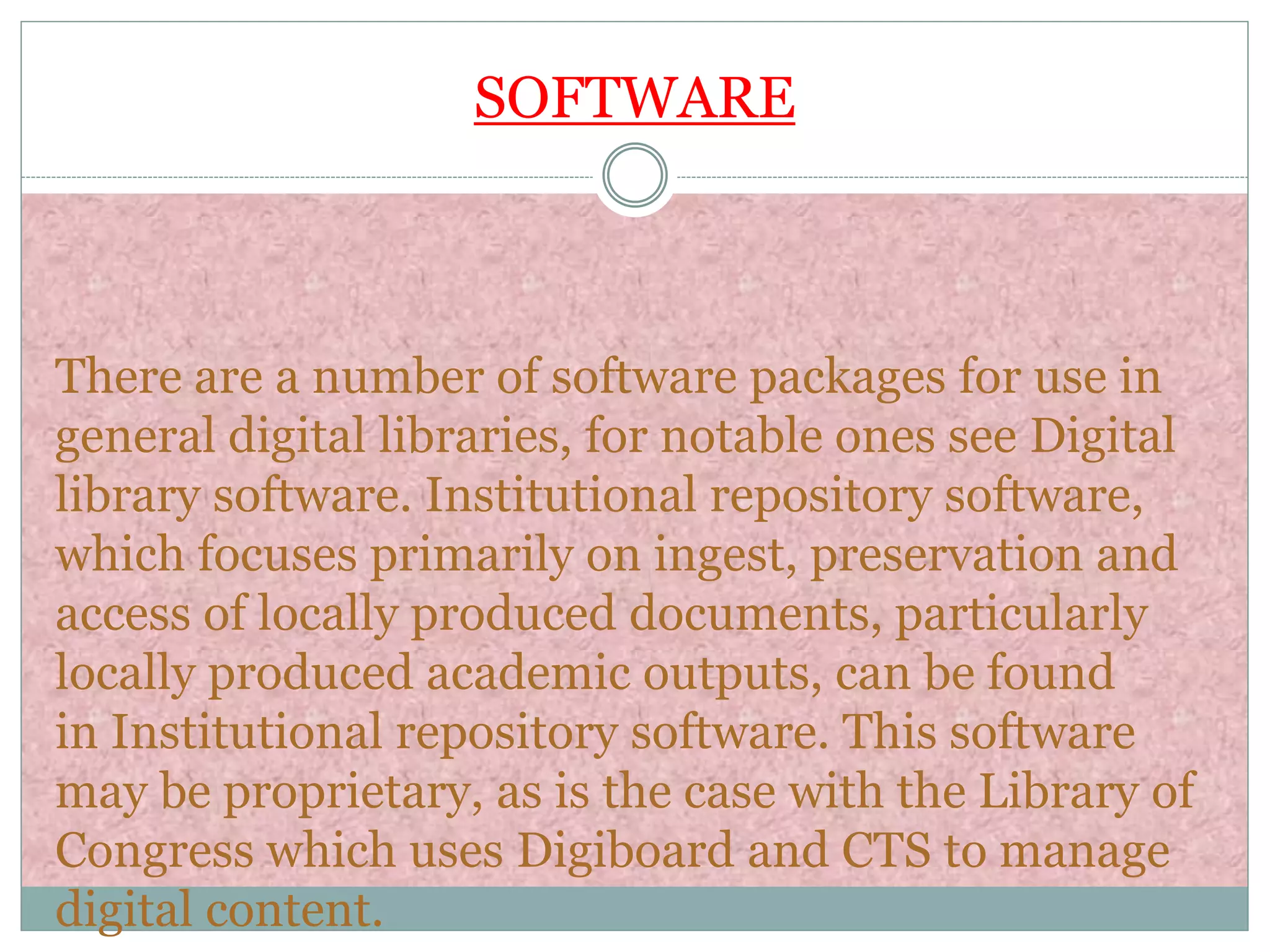 Digital library | PPTX