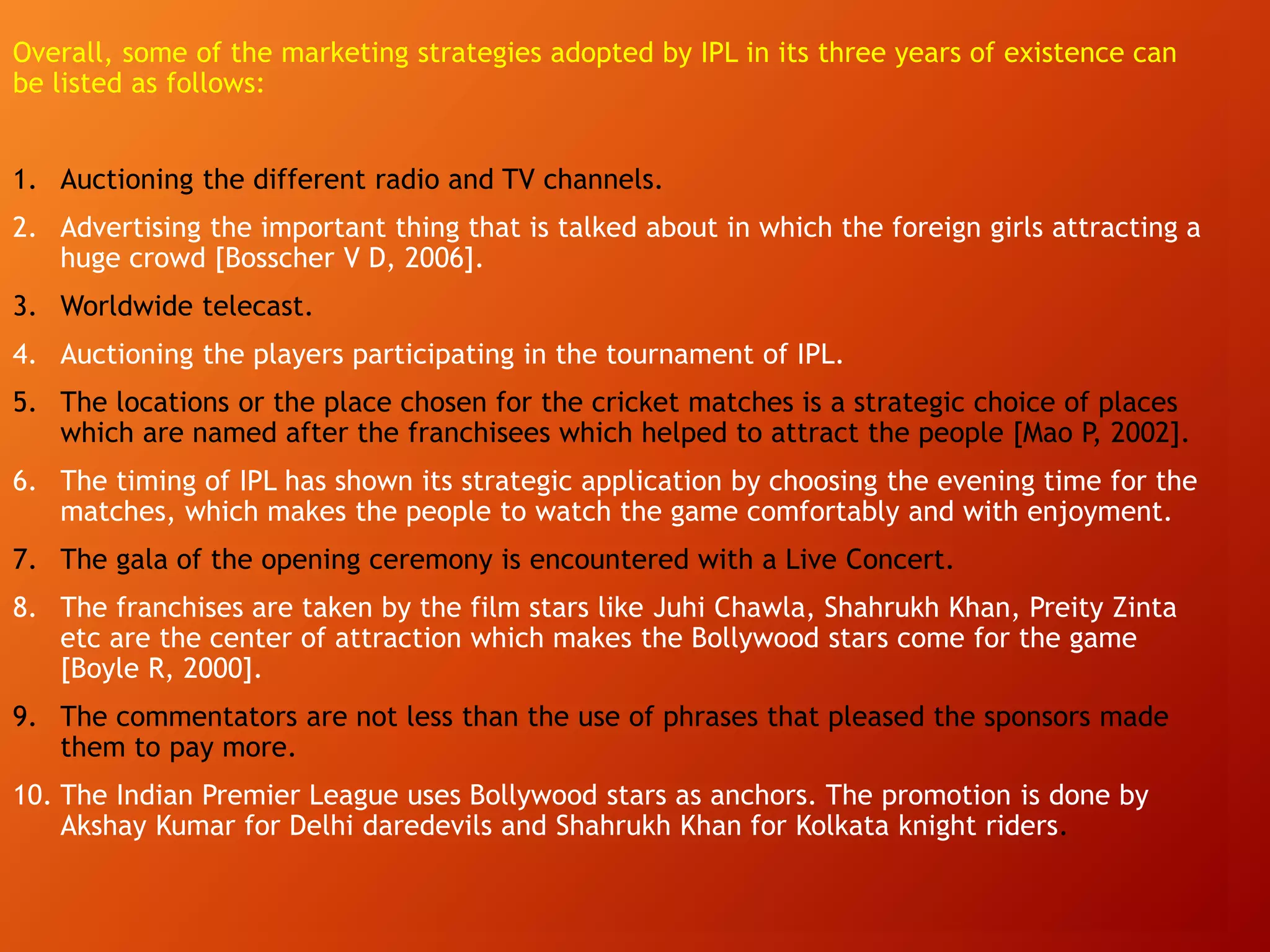 IPL Presentation | PPTX