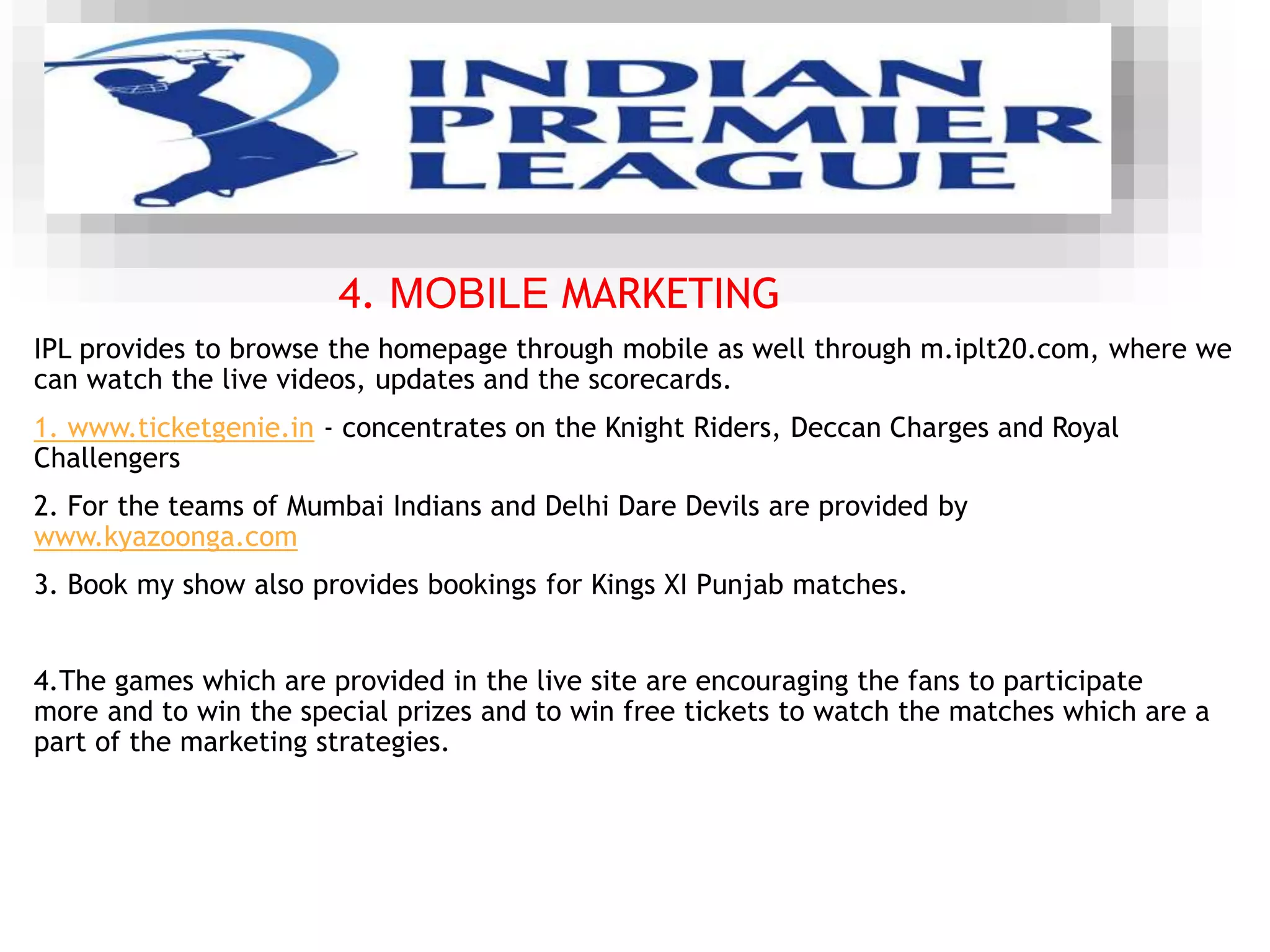 IPL Presentation | PPTX