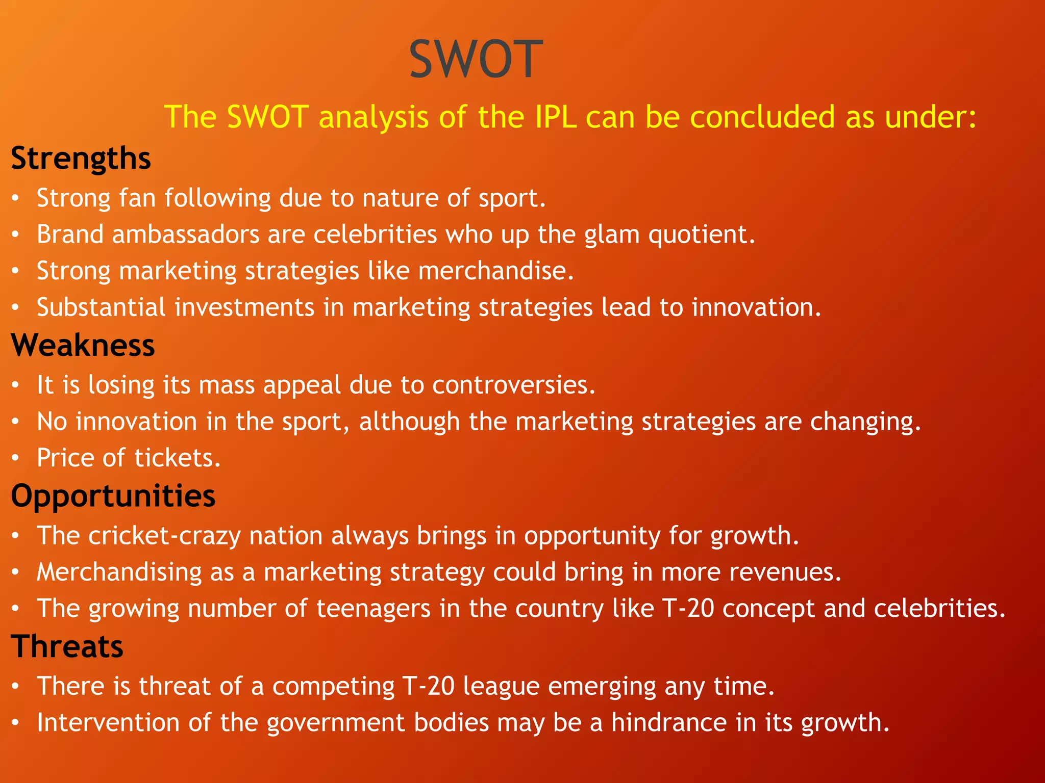 IPL Presentation | PPTX
