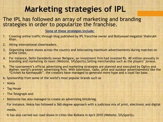 IPL Presentation | PPTX