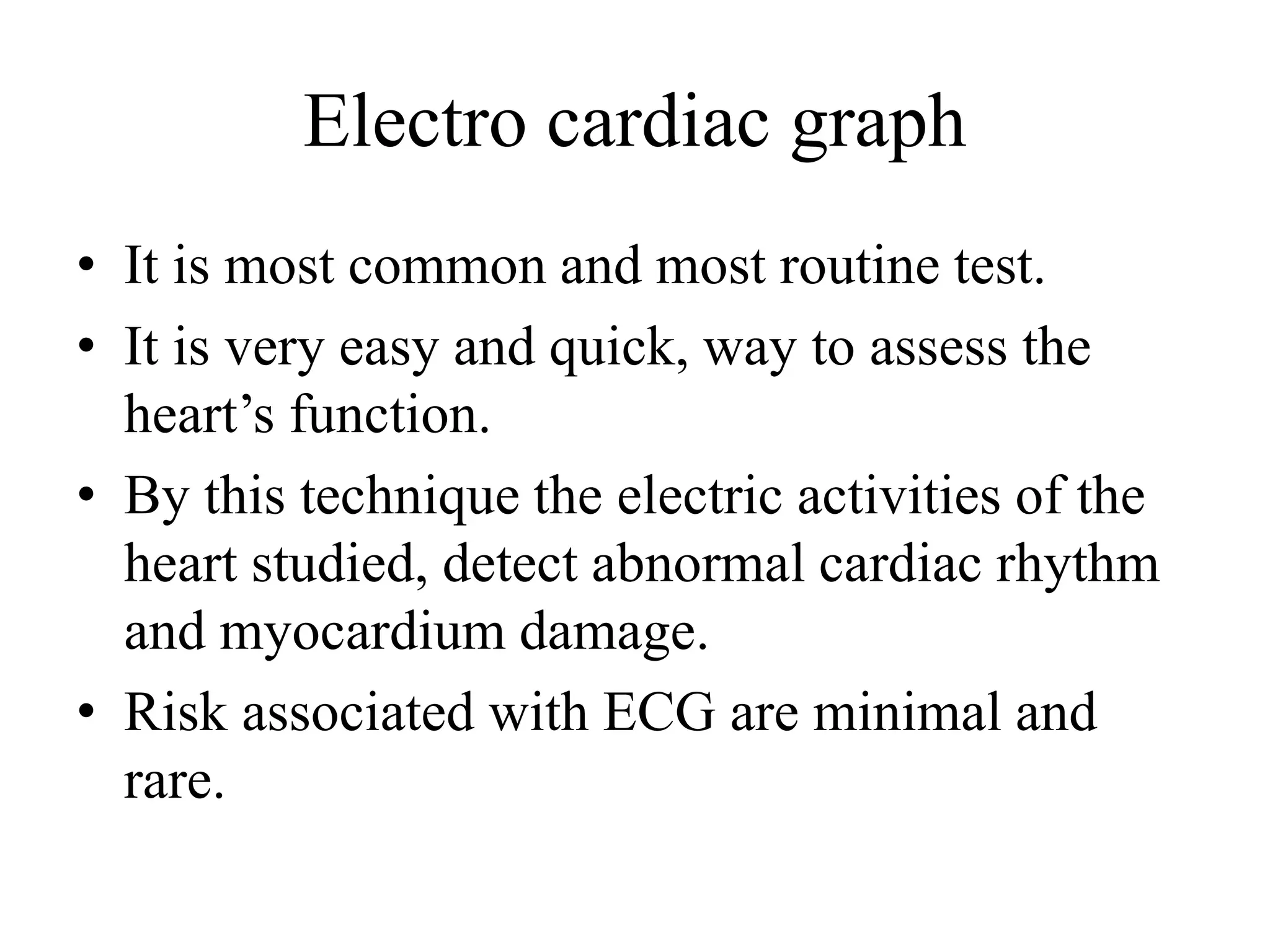 Cardiac Function Test | PPTX