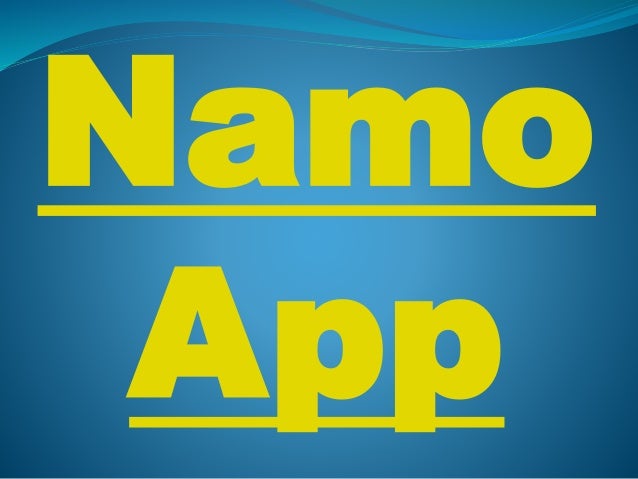 Namo app