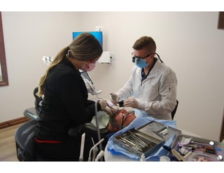 Nampa dentist Dr. Gardner performing root canal procedure at Family ...