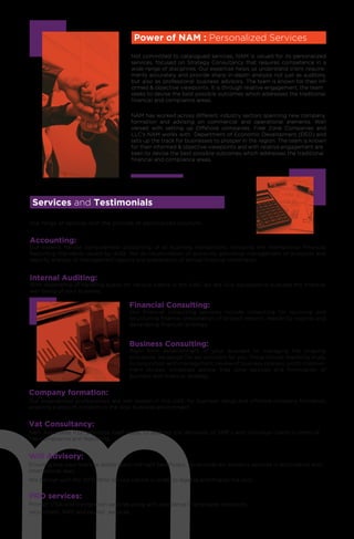 Nam profile 2019_digital | PDF