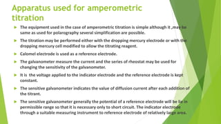 AMPEROMETRY | PPTX