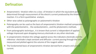 AMPEROMETRY | PPTX