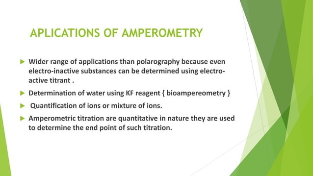 AMPEROMETRY | PPTX
