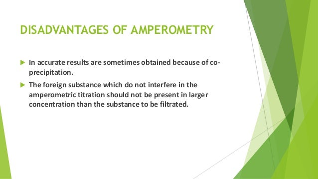 AMPEROMETRY