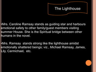 Symbolism: 'To the Lighthouse' | PPT