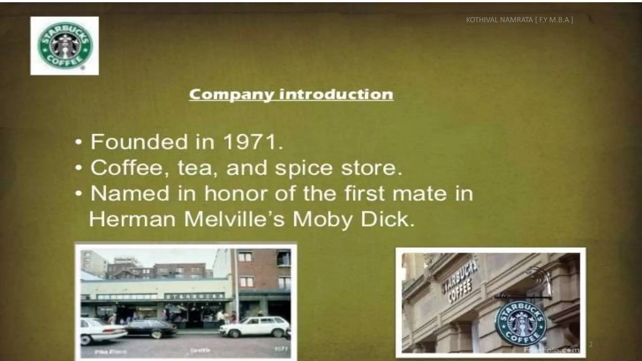 starbucks | PPT