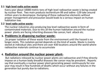 A ppt on natural disaster and safty risks at nuclear power plant | PPT