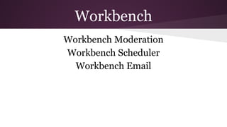 Namzhilma Zhambalova. Moderation in Drupal | PDF